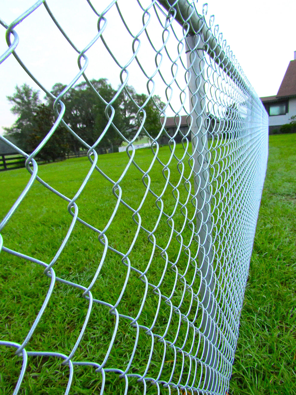 Galvanized Steel Chain Link Fence - Complete Kit - 6Ft x 50 Feet - 11 ...